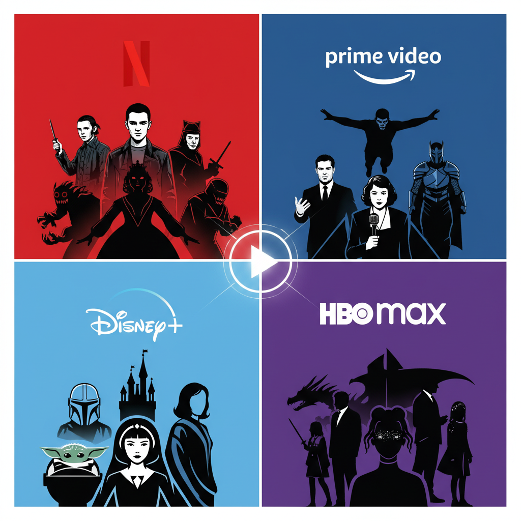 Comparativa detallada de Netflix, Prime Video, Disney+ y HBO Max en ...